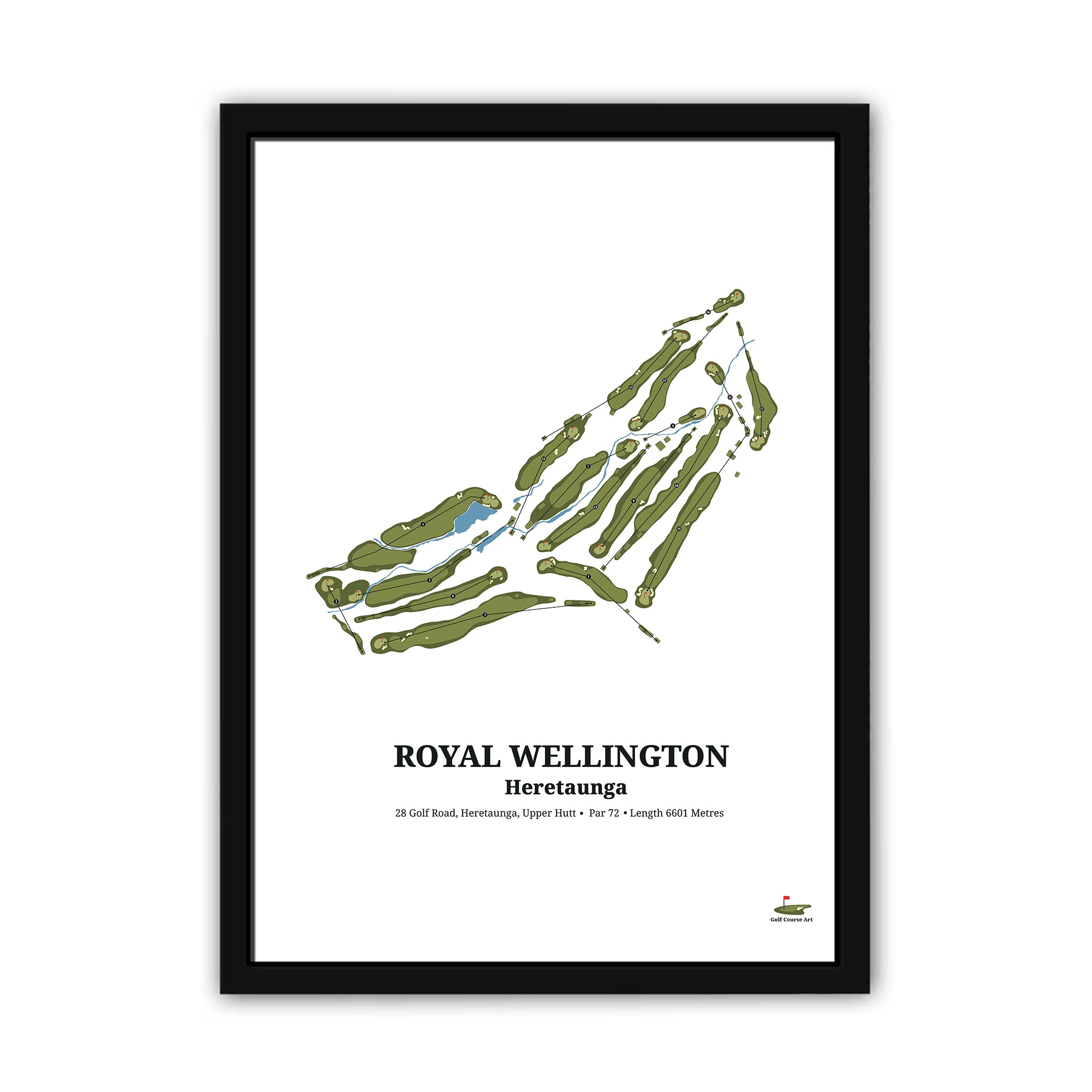 Royal Wellington - Golf Course Art